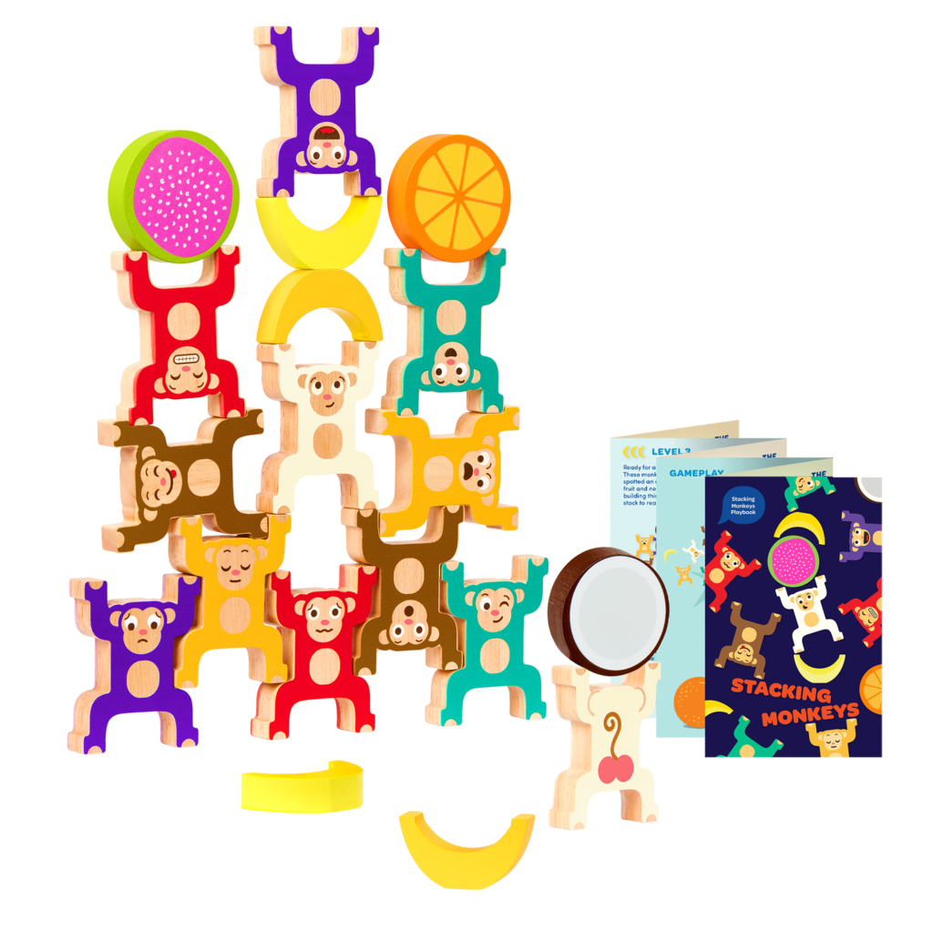 Stacking Monkeys | battateducation.com Stacking Monkeys | battateducation.com